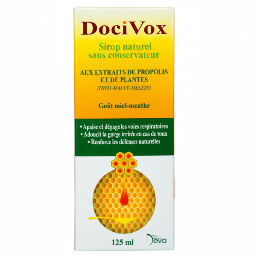 DociVox Sirop naturel sans conservateur (125 mL) – Hilia Care